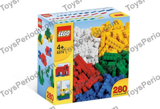 LEGO 5574 LEGO Basic Bricks Box Set Parts List