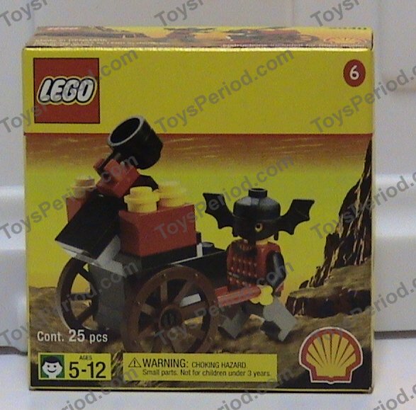 LEGO 2540 Shell Promotional Set - Fright Knights Catapult Instructions ...