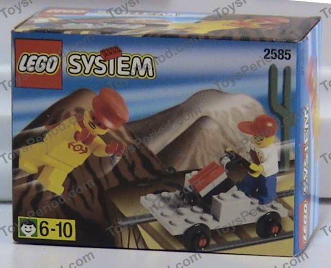 LEGO 2585 Handcar - Promotional Set from LEGO Loco Software Package ...