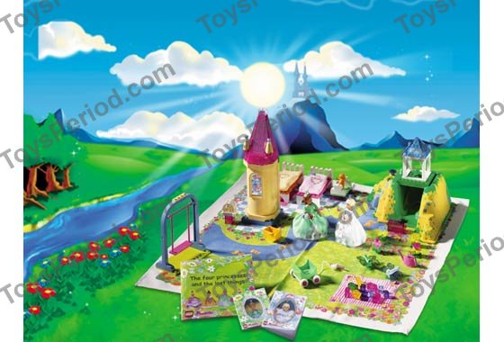 LEGO 5834 The Enchanted Garden Set Parts List