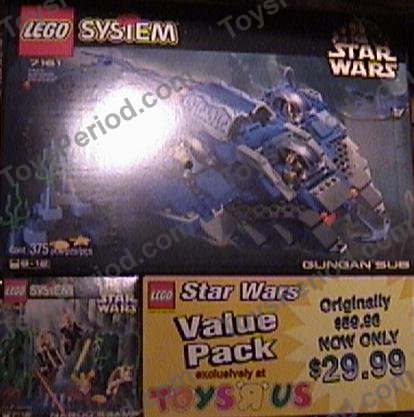 LEGO 65034 Star Wars Co-Pack of 7121 and 7161 Set Parts List