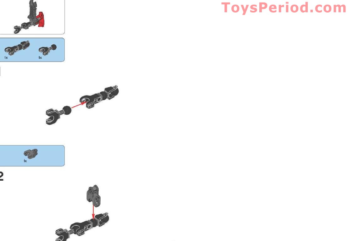 LEGO 6218 Splitface Instructions and Parts List