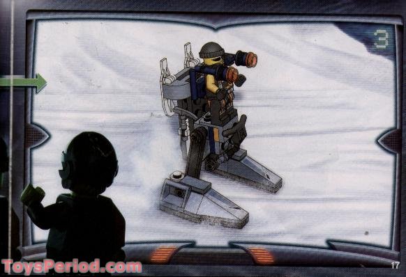 LEGO 4742 Chill Speeder Instructions and Parts List