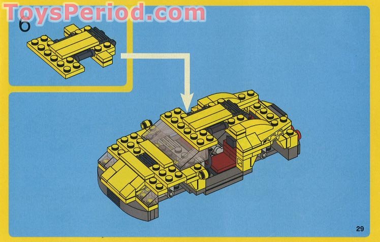 LEGO 4939 Cool Cars Instructions and Parts List