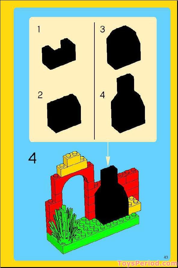 LEGO 5482 Ultimate House Building Set Instructions and Parts List