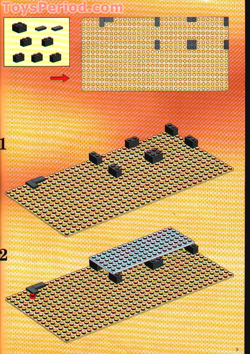 LEGO 6764 Sheriff's Lock-Up Instructions and Parts List