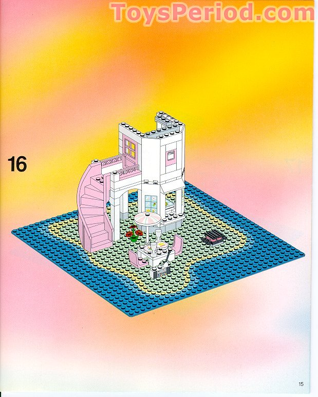 LEGO 6414 Dolphin Point Instructions and Parts List