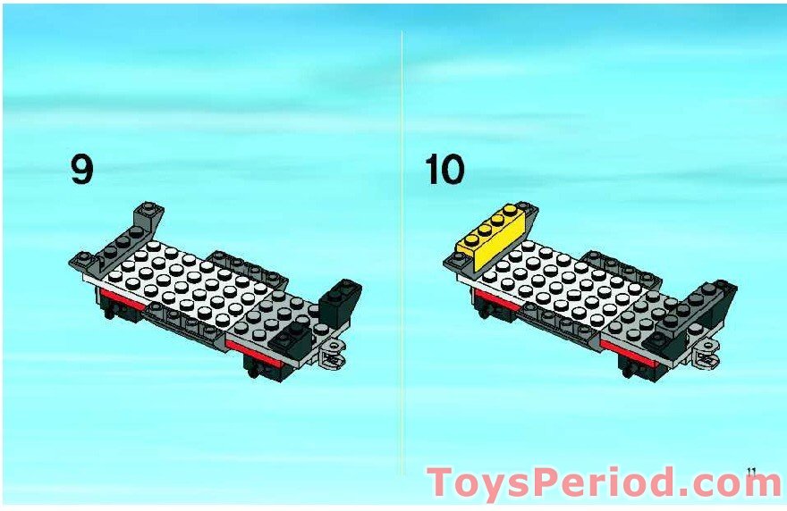 LEGO 7635 4wd with Horse Trailer Instructions and Parts List