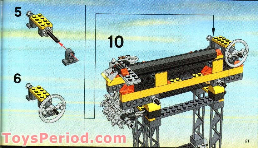 LEGO 7243 Construction Site Instructions and Parts List