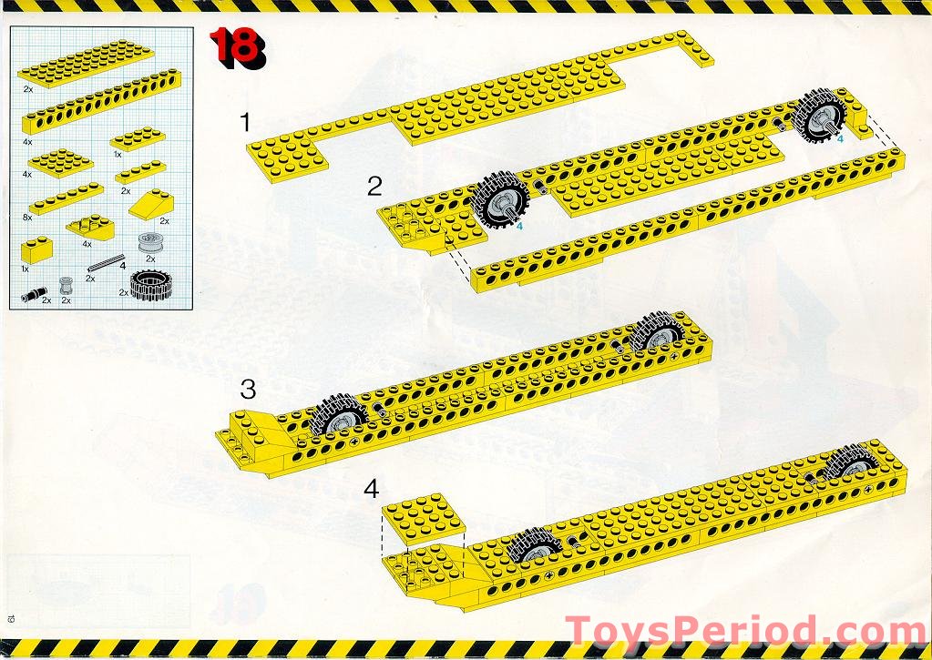 LEGO 8680 Arctic Rescue Base Instructions and Parts List