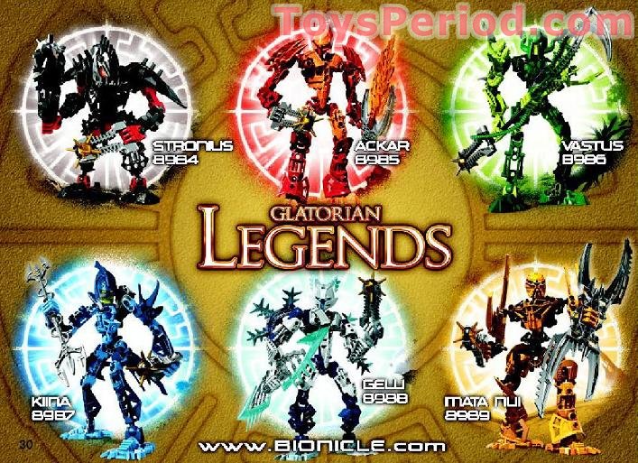 LEGO 8984 Stronius Instructions and Parts List