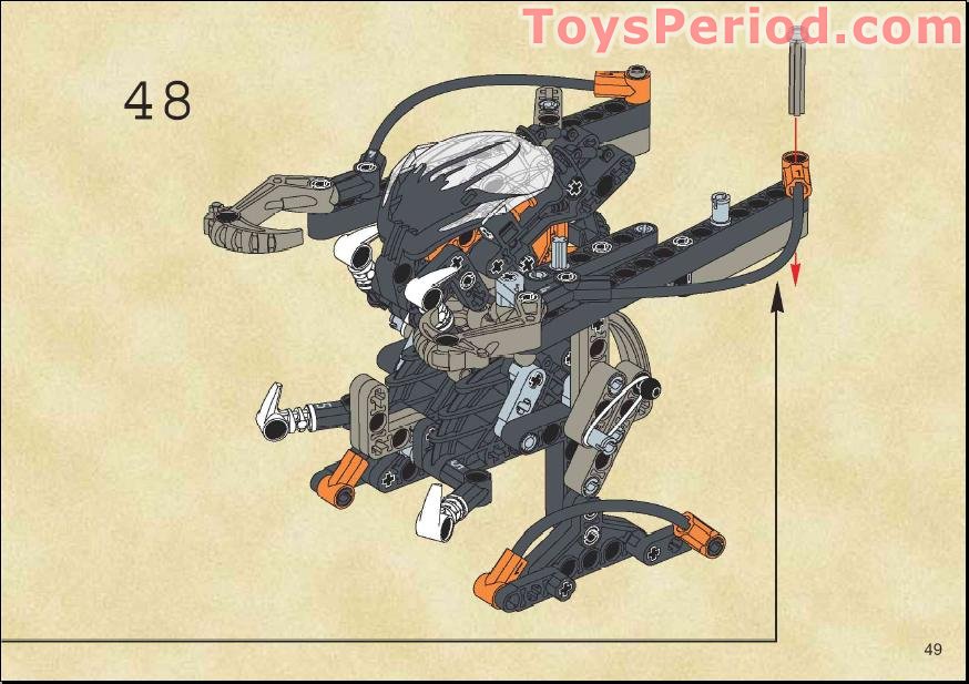 LEGO 8556 Boxor Instructions and Parts List