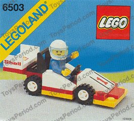 LEGO 6503 Sprint Racer Instructions and Parts List