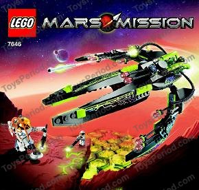 LEGO 7646 ETX Alien Infiltrator Instructions and Parts List