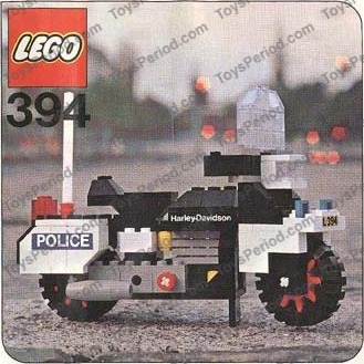 LEGO 394 Harley-Davidson 1000cc Instructions and Parts List