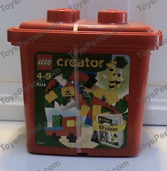LEGO 4113 Brick Adventures Small Bucket Set Parts List