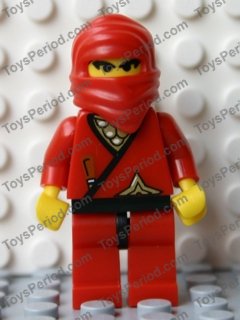 LEGO Sets with Minifigure cas050new Ninja - Red (Reissue)