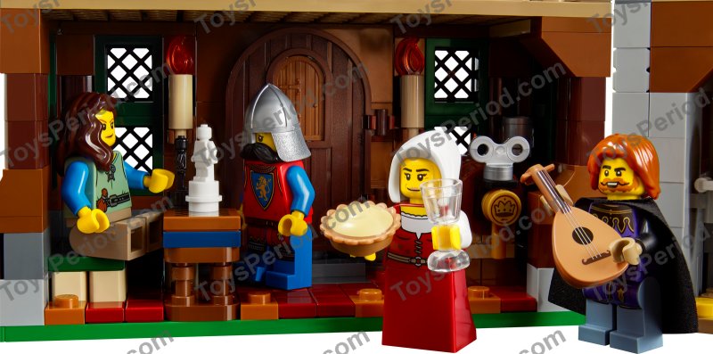 LEGO 10332 Medieval Town Square Set Parts List