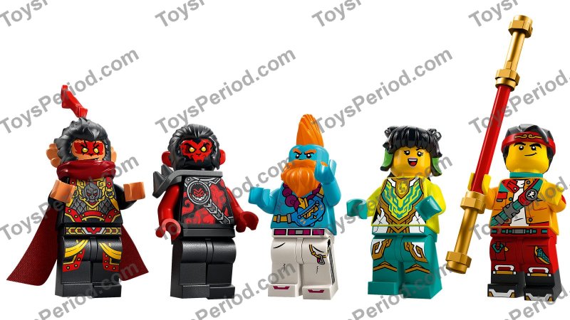 LEGO 80033 Evil Macaque’s Mech Set Parts List