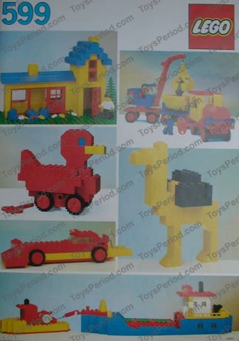 LEGO 599 Super Basic Set Parts List