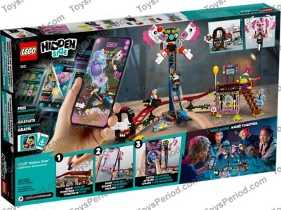 LEGO 70432 Haunted Fairground Set Parts List