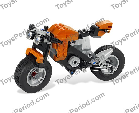 LEGO 7291 Street Rebel Instructions and Parts List