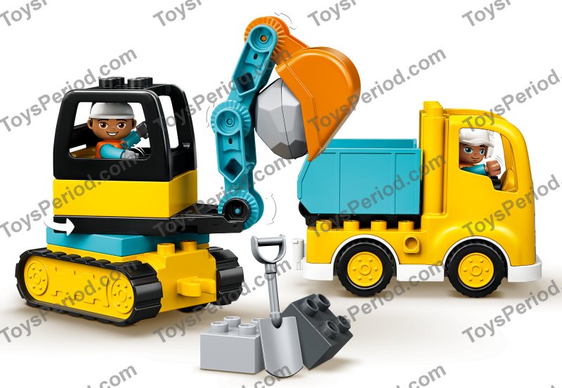 LEGO 10931 Truck & Tracked Excavator Set Parts List