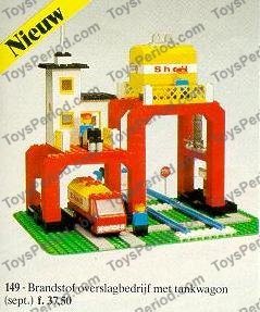 LEGO 149 Fuel Refinery Instructions, from 1976 | LEGO Reference