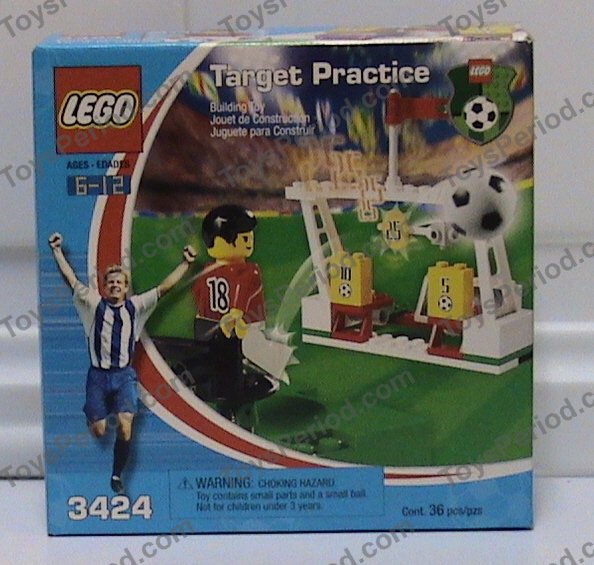 LEGO 3424 Target Practice Instructions and Parts List