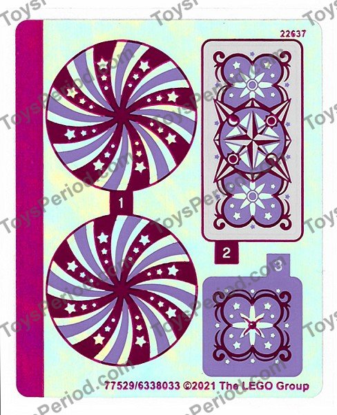 LEGO Sets with Part 41686stk01 Sticker Sheet for Set 41686 - (77529/ ...