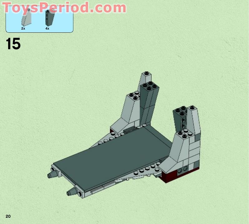 LEGO 75017 Duel on Geonosis Instructions and Parts List