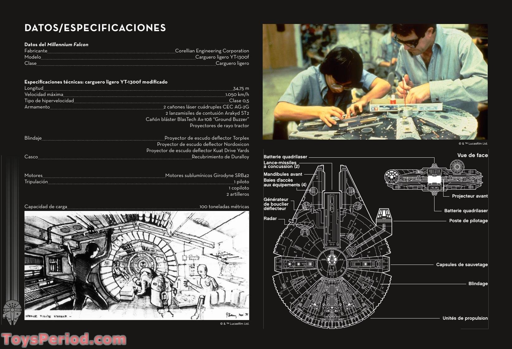 LEGO 75192 Millennium Falcon Instructions and Parts List