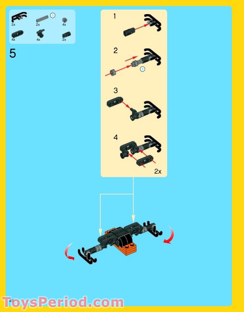LEGO 10233 Horizon Express Instructions and Parts List
