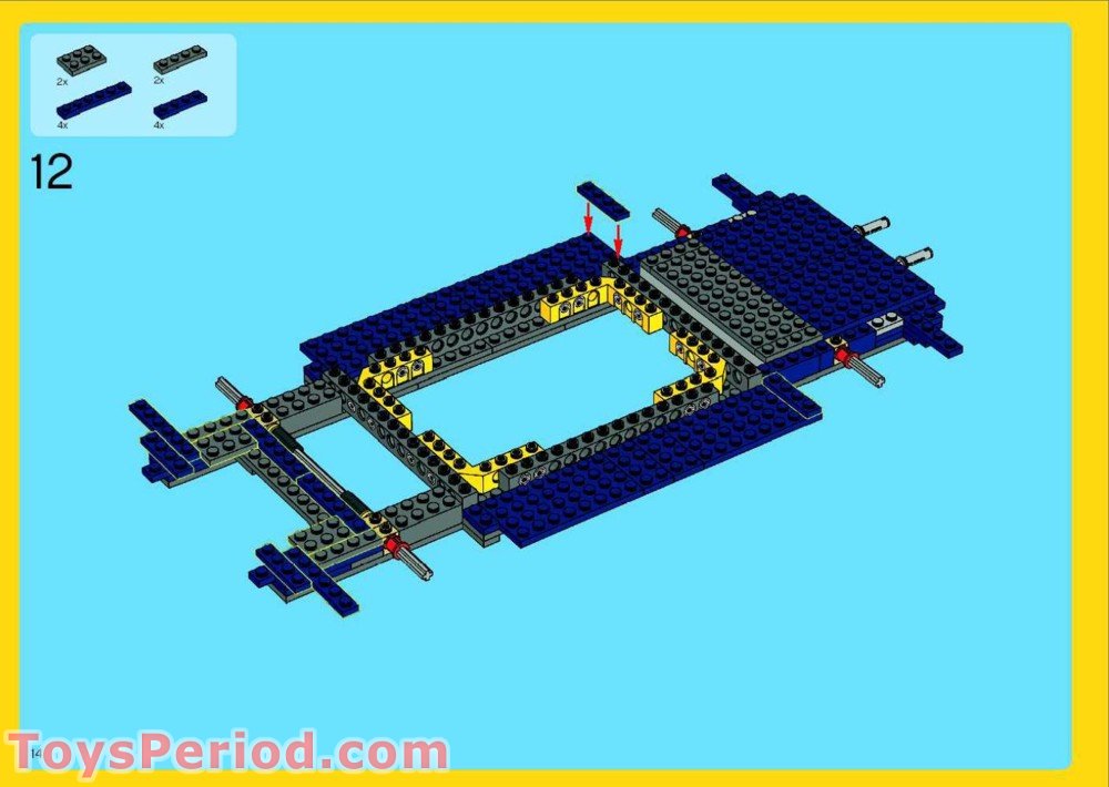 LEGO 10187 Volkswagen Beetle (VW Beetle) Instructions and Parts List