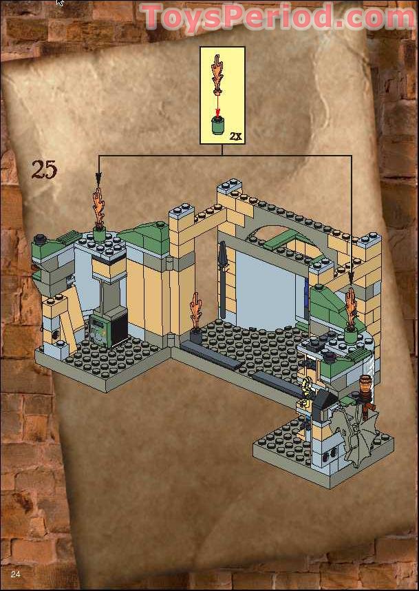 LEGO 4729 Dumbledore's Office Instructions and Parts List