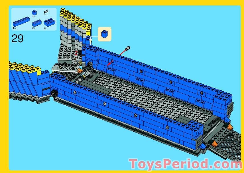 LEGO 4997 Transport Ferry Instructions and Parts List