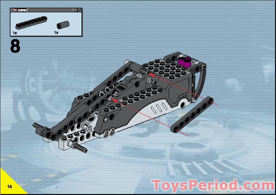 LEGO 5221 Motor Pack Instructions and Parts List