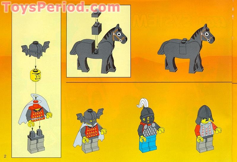 LEGO 6099 Traitor Transport (with Cave) Instructions and Parts List