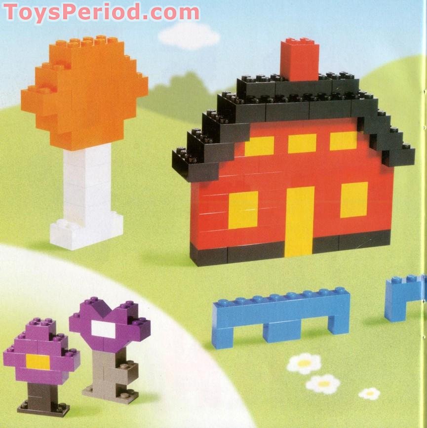 LEGO 7825 Creator Bucket Instructions and Parts List