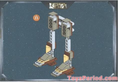 LEGO 7127 Imperial AT-ST Instructions and Parts List