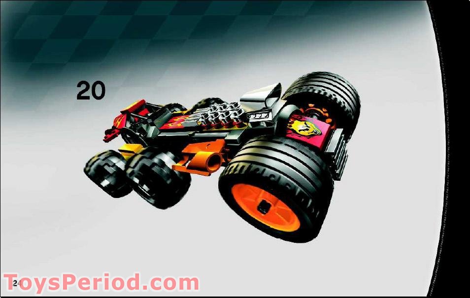 LEGO 8670 Jump Master Instructions and Parts List