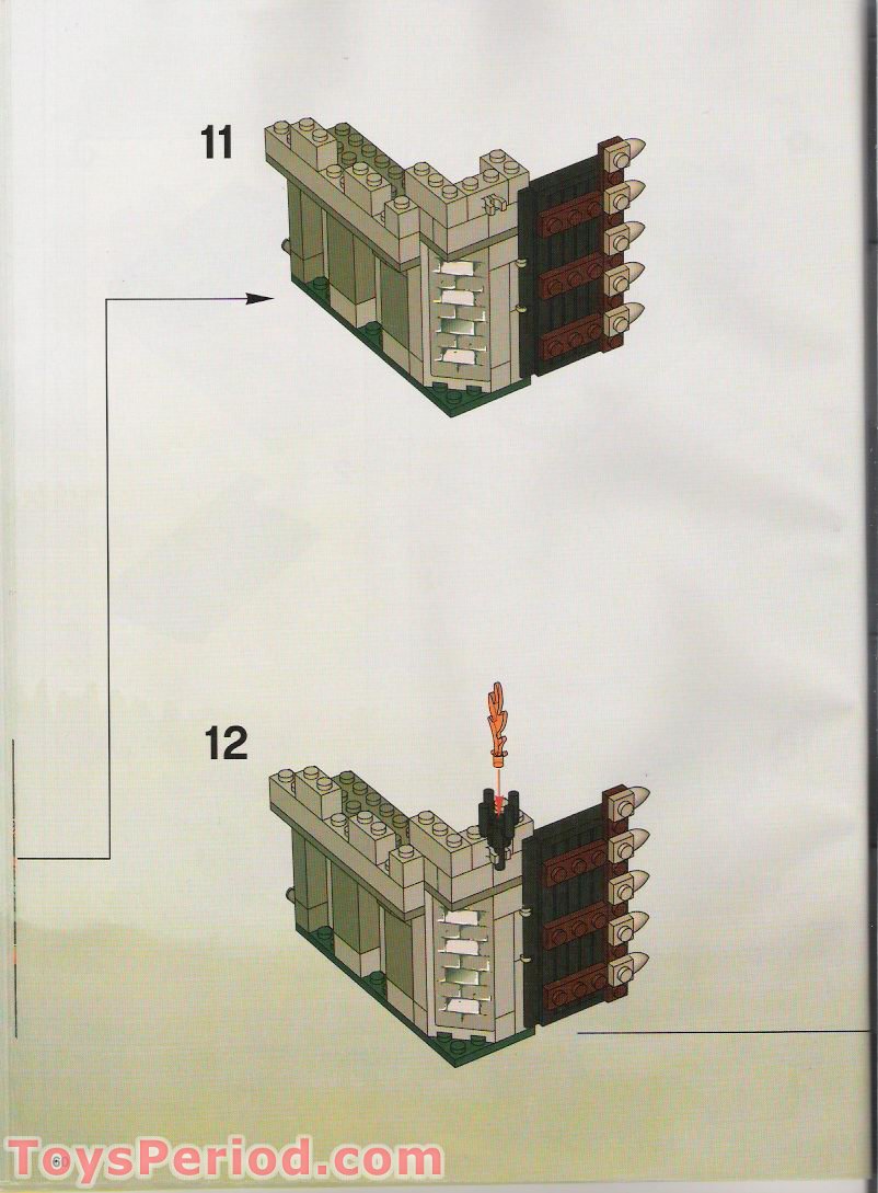 LEGO 8823 Mistlands Tower Instructions and Parts List
