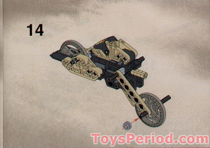 LEGO 8513 Dust Instructions and Parts List