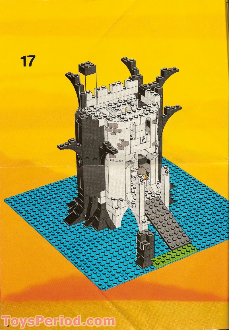 LEGO 6077-2 Forestmen's River Fortress Instructions and Parts List