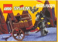 LEGO 6029 Treasure Guard Instructions and Parts List