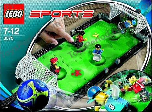 LEGO 3570 Street Soccer Instructions and Parts List
