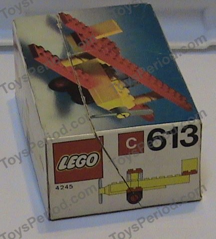 LEGO 613 Biplane Instructions and Parts List