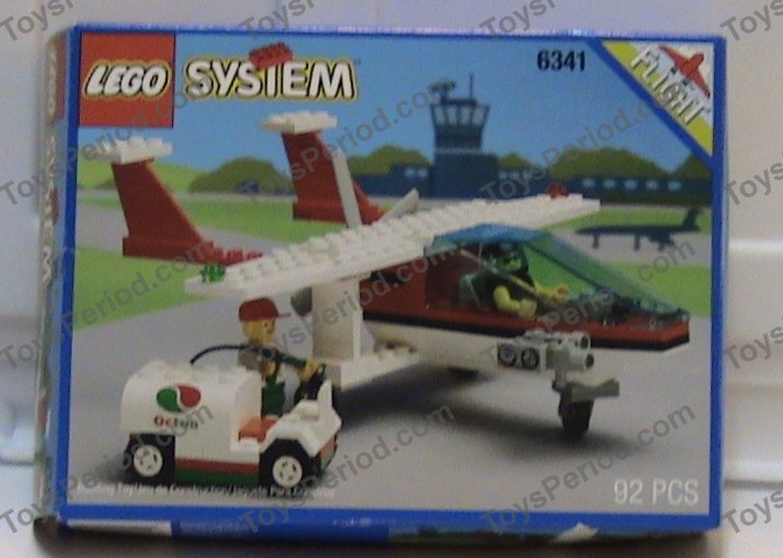 LEGO 6341 Gas 'n' Go Flyer Instructions and Parts List