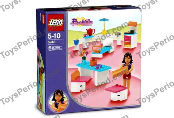 LEGO 5943 Interior Designer Instructions and Parts List