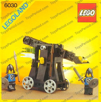LEGO 6030 Catapult Instructions and Parts List